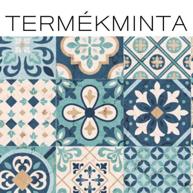 Gekkofix/Venilia Cassablue marokkói csempe mintás öntapadós fólia ...