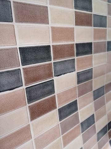 Gekkofix/Venilia CETONA BEIGE 11743 csempe mintás öntapadós fólia ...