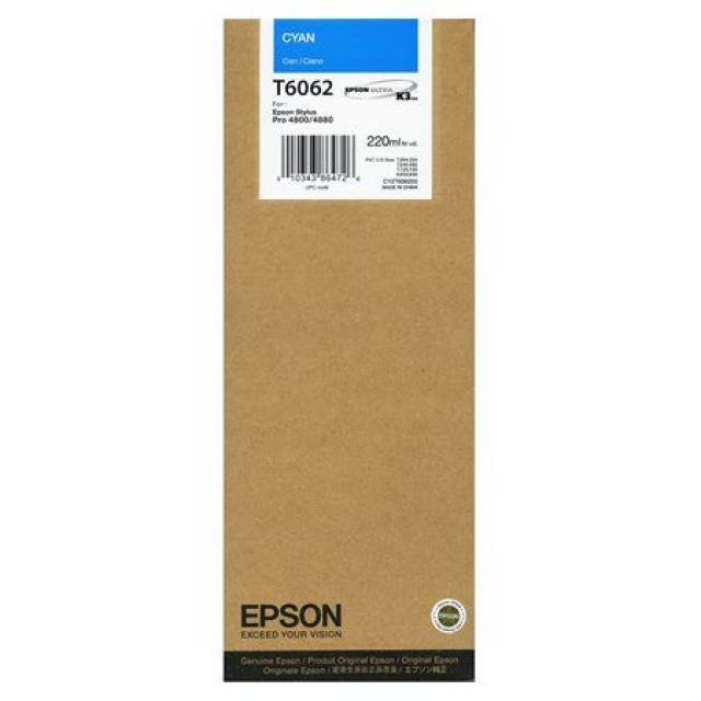 Epson T6062 Patron Cyan 220ml (Eredeti) - Budapest XIV. kerület ...