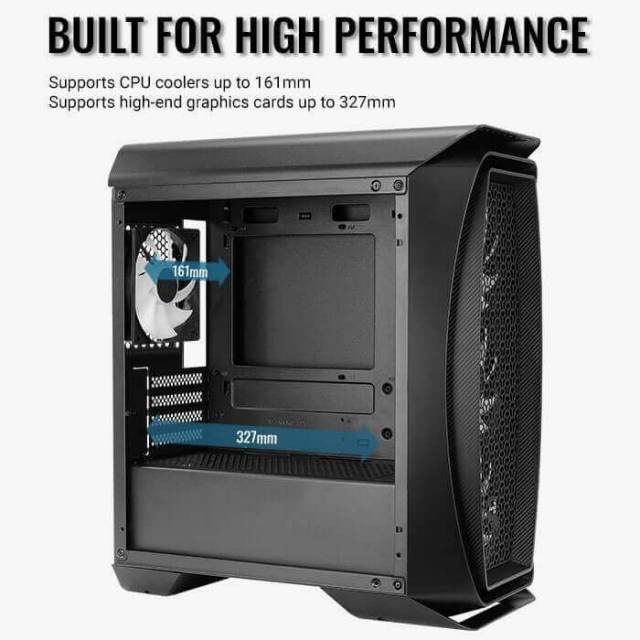 Aerocool Aero One Mini Frost RGB Tempered Glass Black - Szakcs, Hrsz ...
