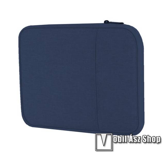 Tablet / Laptop UNIVERZÁLIS tok / táska - SÖTÉTKÉK - Szövet, bársony ...