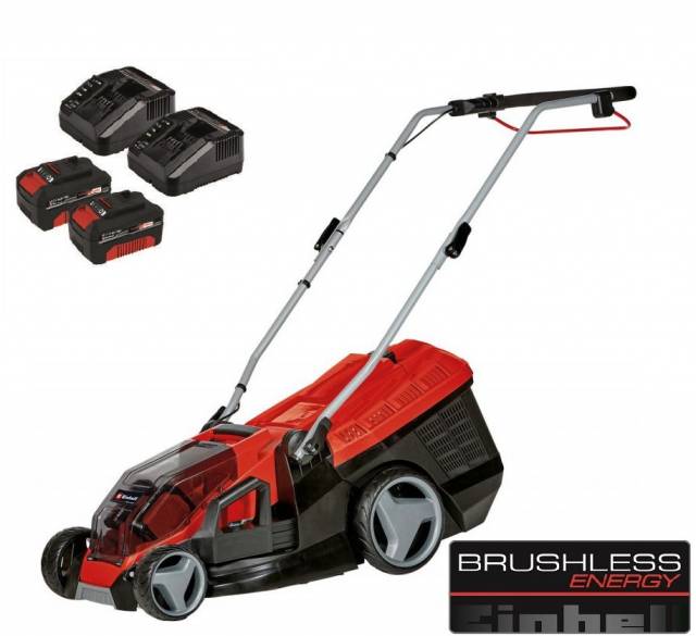 Einhell GE-CM 36/36 Li (2x4,0Ah) Akkus fűnyíró 2db akkuval és töltővel ...