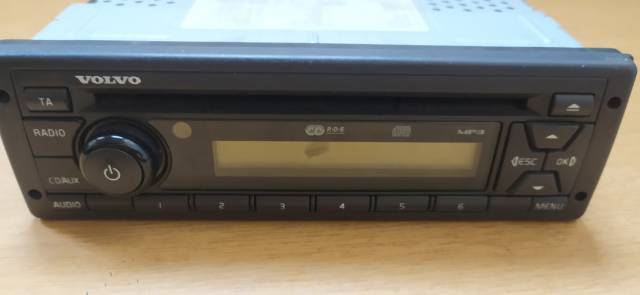Volvo CD Radio AM/FM MP3 USB adat kijelző+adat kommunikáció járművel ...