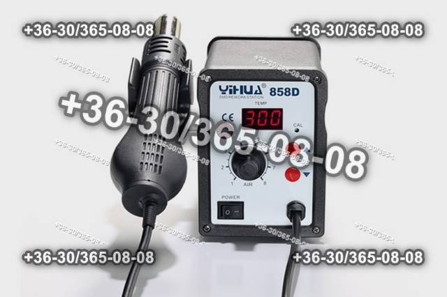 Yihua Digitális SMD Forrólevegős Forrasztóállómás 650W YH858d Új Forrasztó - Budapest IV ...