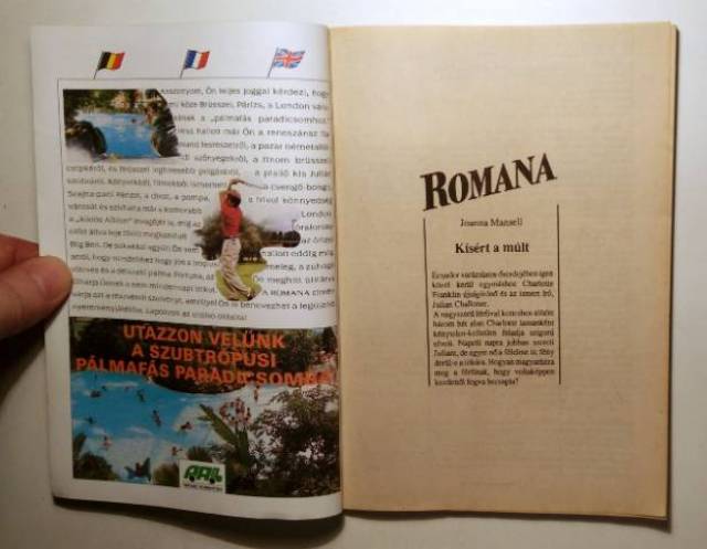 Romana 22. Kísért a Múlt (Joanna Mansell) 1991 (6kép+tartalom) romantikus (harlequin) - Budapest ...