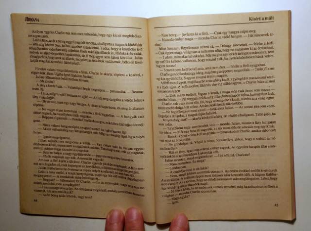 Romana 22. Kísért a Múlt (Joanna Mansell) 1991 (6kép+tartalom) romantikus (harlequin) - Budapest ...