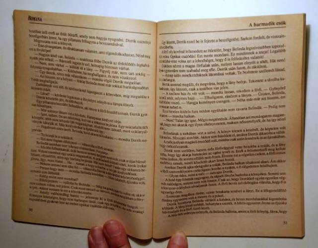 Romana 23. A Harmadik Csók (Joanna Mansell) 1991 (6kép+tartalom) - Budapest XVIII. kerület ...