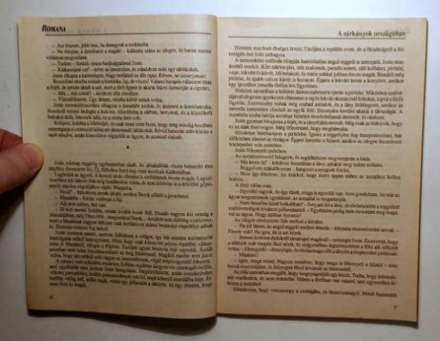 Romana 50. A Sárkányok Országában (Joanna Mansell) 1993 (6kép+tartalom) romantikus (harlequin ...