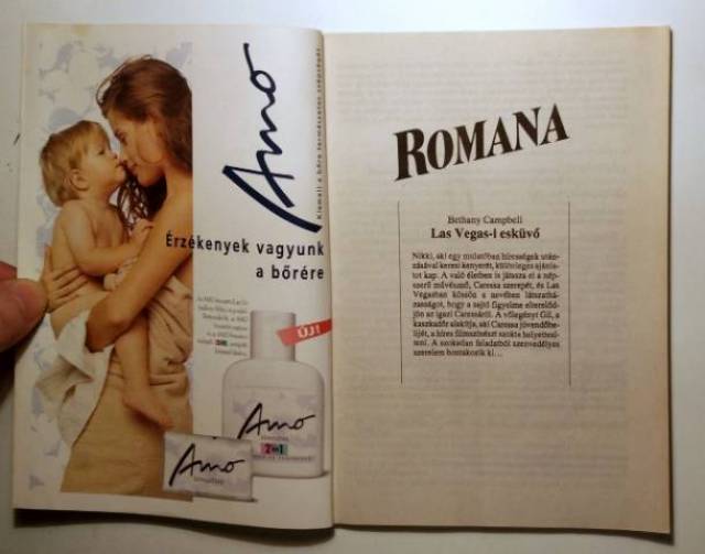 Romana 103. Las Vegas-i Esküvő (Bethany Campbell) 1995 (6kép+tartalom) romantikus (harlequin ...