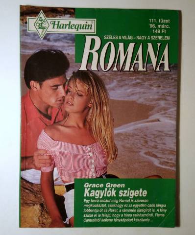 Romana 111. Kagylók Szigete (Grace Green) 1996 (6kép+tartalom) romantikus (harlequin) - Budapest ...