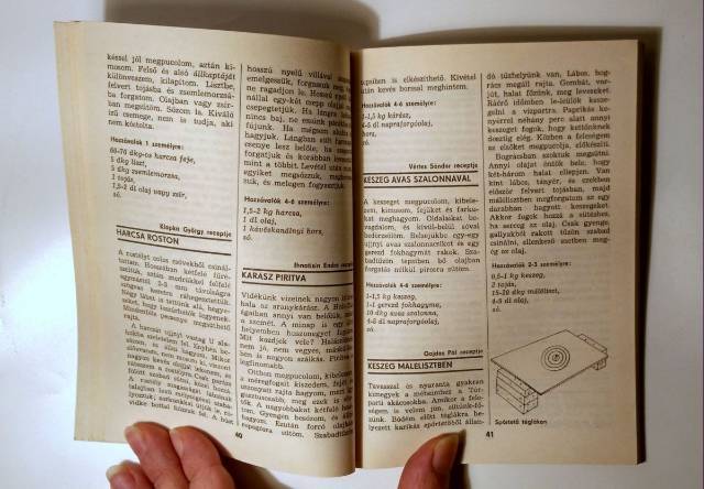 Bográcsban, Parázson (Makay Béla) 1988 (10kép+tartalom) - Budapest ...