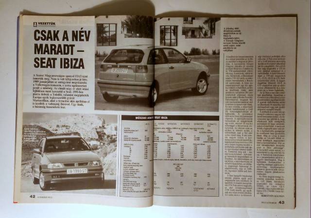 Autó Motor 1993/12 (10kép+tartalom) Pannónia TLB250, LADA 2105 - Budapest XVIII. kerület ...
