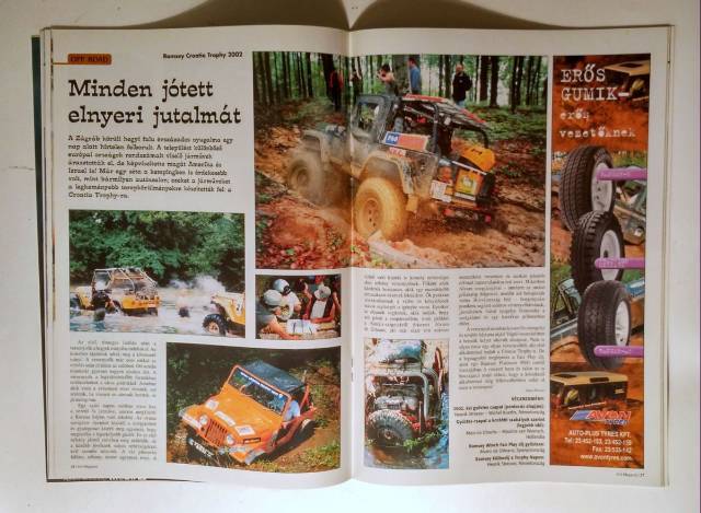 4x4 Magazin 2002/7 (10kép+tartalom) - Budapest XVIII. kerület - Könyvek ...