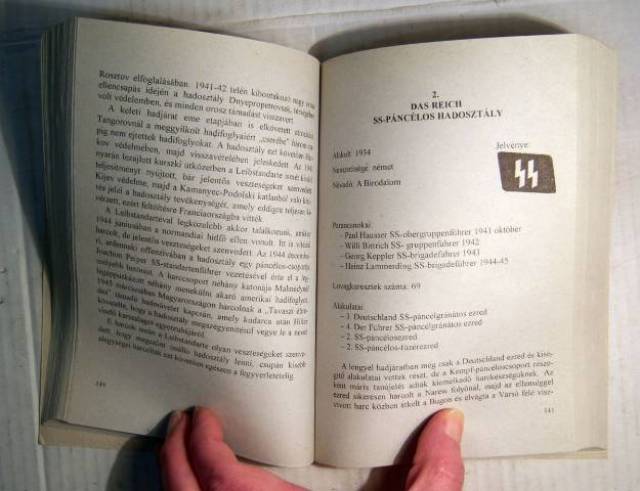 A Waffen SS Története (Földi Pál) 1999 (Hadtörténet) 5kép+tartalom ...