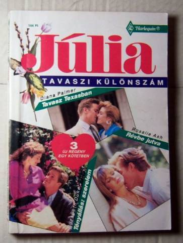 Júlia 1992 Tavaszi Különszám (3db Romantikus regény) Harlequin (2kép+tartalom) - Budapest XVIII ...