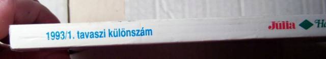 Júlia 1993/1 Tavaszi Különszám (3db Romantikus regény) v1 (Harlequin) 2kép+tartalom - Budapest ...
