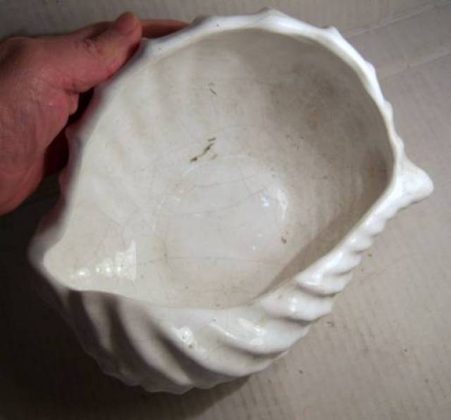 Kerámia Kagylóház (elvileg Gránit gyári) kb.1982 (festékréteg mindenhol ...