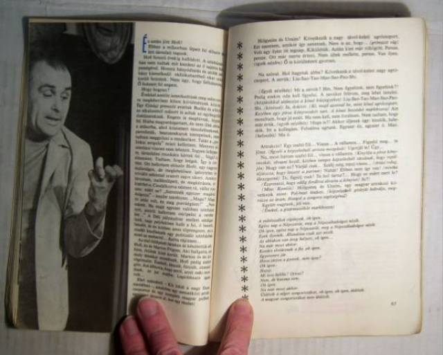 Mikroszkóp (Komlós János) 1972 (Színháztörténet / Riport, interjú) 7kép ...