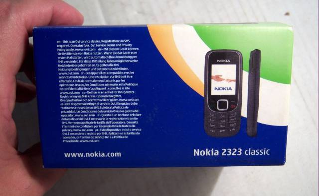 Nokia 2323 Classic (2010) Üres Doboz - Budapest XVIII. kerület ...