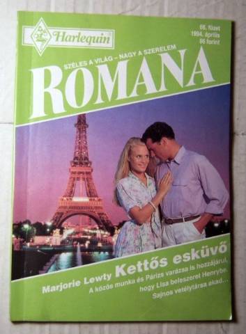 Romana 66. Kettős Esküvő (Marjorie Lewty) 1994 (romantikus) - Budapest XVIII. kerület - Könyvek ...