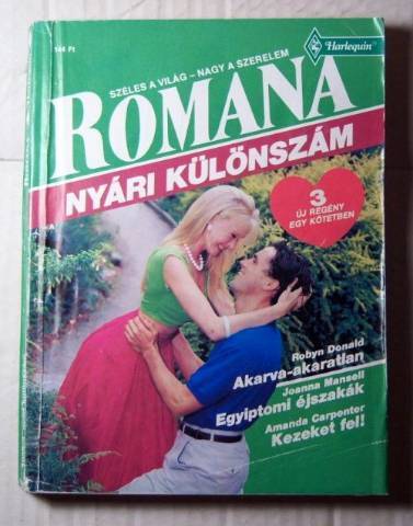 Romana 1992/3 Nyári Különszám (3db Romantikus regény) Harlequin - Budapest XVIII. kerület ...