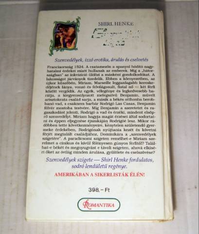 Szenvedélyek Szigete (Shirl Henke) 1993 (5kép+tartalom) Romantikus ...