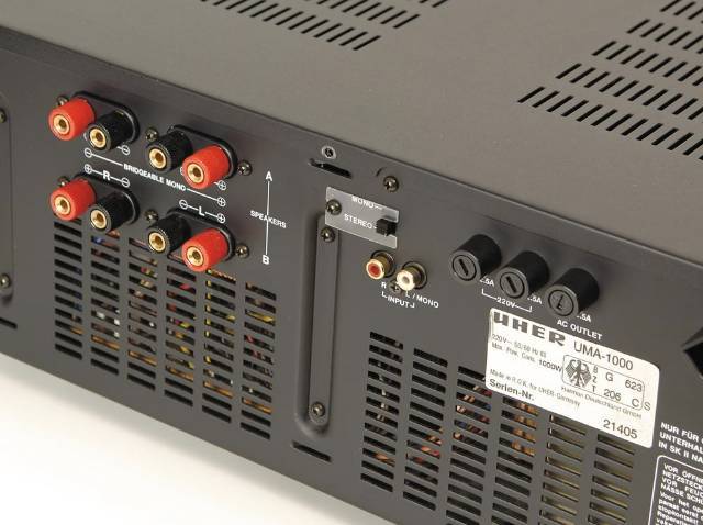Áron alul 2x400W UHER UMA-1000 audiofil erősítő eladó - Budapest II ...