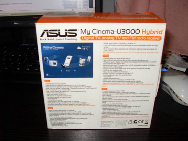 Asus MyCinema U3000 Hybrid TV & Radio Tuner - Lenti - Számítástechnika, Hardver