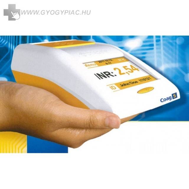 COAG S PROTROMBIN - INR mérő /MEGHATÁROZÓ / COAGULOMÉTER pipettákkal ...