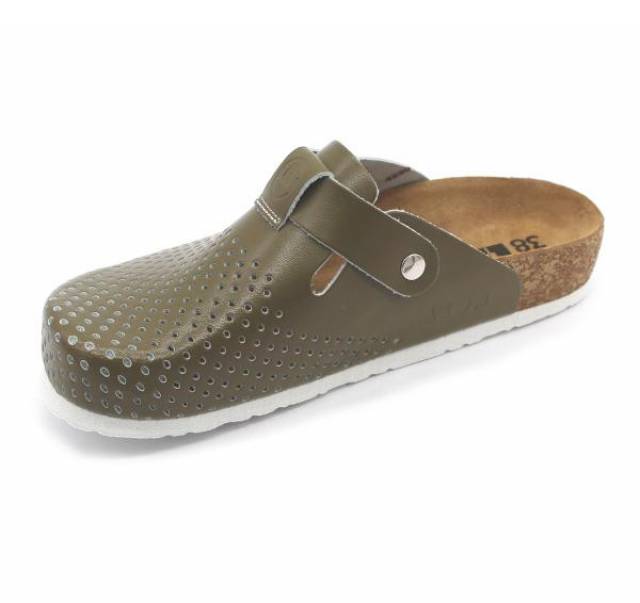 Leon Comfortstep 4250 olíva bőr klumpa 36-41-Birkenstockhoz hasonlatos ...