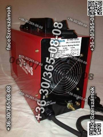 Straus AWI Inverteres Hegesztő 180A TIG/MMA Hegesztőgép ÍVhegesztő Új ...