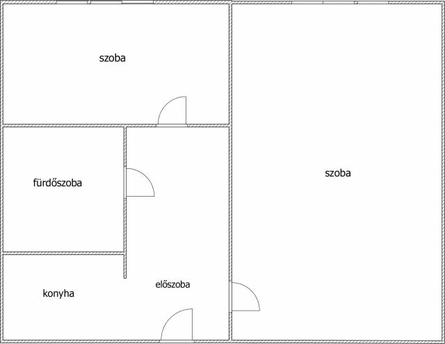 Eladásra kínálom a 13. kerületben ezt a 35m2-es 1+1 félszobás ...