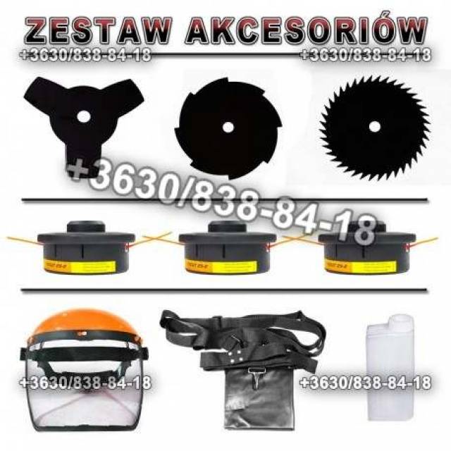 Forester Benzinmotoros Fűkasza 59,4cm3 / 5,2Lóerő Bozótvágó Benzines ...