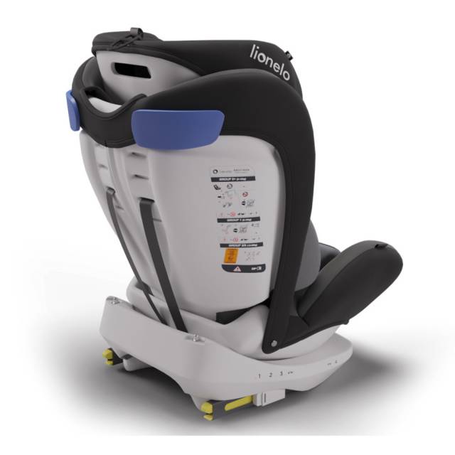 Lionelo gyerekülés - Bastiaan Isofix 360 fok 0-36 kg szürke - Budaörs ...