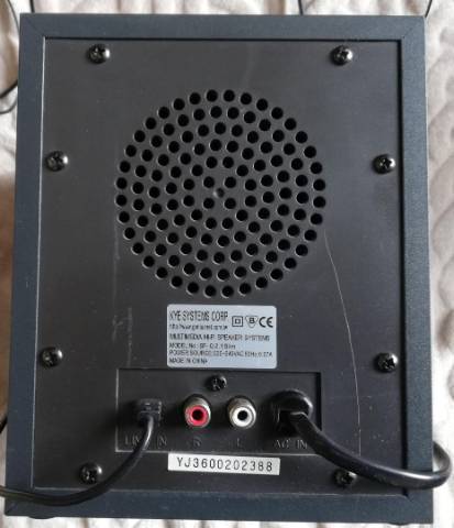 Genius SP Q 2.1 Slim - aktív hangfal, hangszóró, 2.1 -es hangrendszer ...