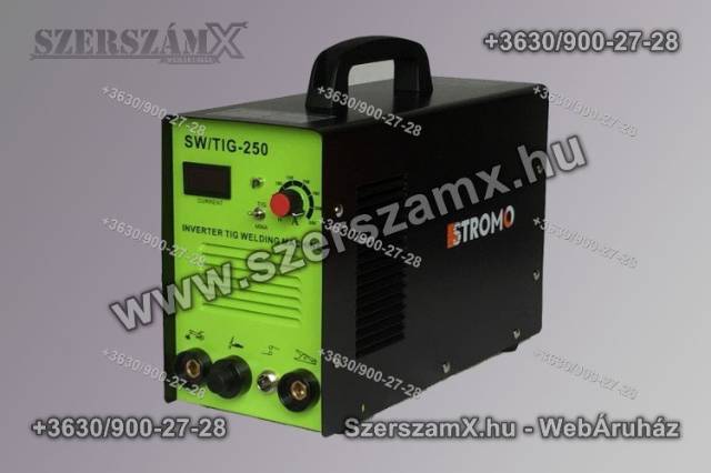 Stromo SW/TIG-250d Inverteres AWI Hegesztő 250A TIG/MMA digitális ...