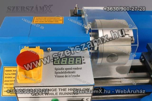 Straus ST/ML-550 Mini Fémeszterga 550W Straus Mini Fémeszterga 550W ...