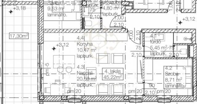 Eladó 54 m2-es Téglalakás Balatonlelle - Balatonlelle - Tégla lakás
