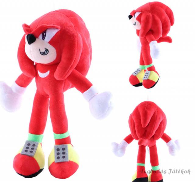 Sonic a sündisznó jellegű plüss - piros 20 cm (külső raktáron) - Rodjl ...
