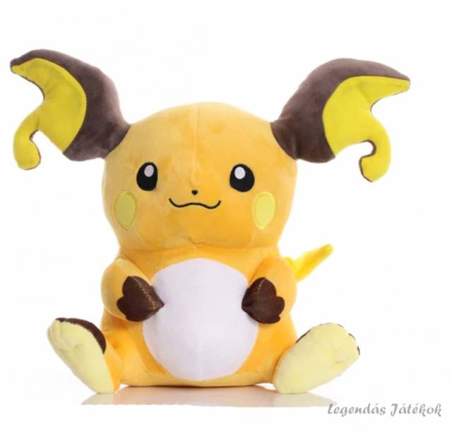Pokemon Raichu plüss 25 cm - Takara Tomy - Budapest - Játék, Hobbi