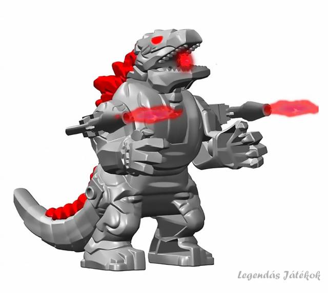 Mechagodzilla mini figura - KROITY - Budapest - Játék, Hobbi