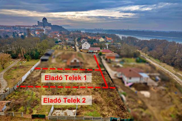 Eladó 1243 m2-es építési telek Esztergom, Rimay János utca - Esztergom, Rimay János utca - Telek
