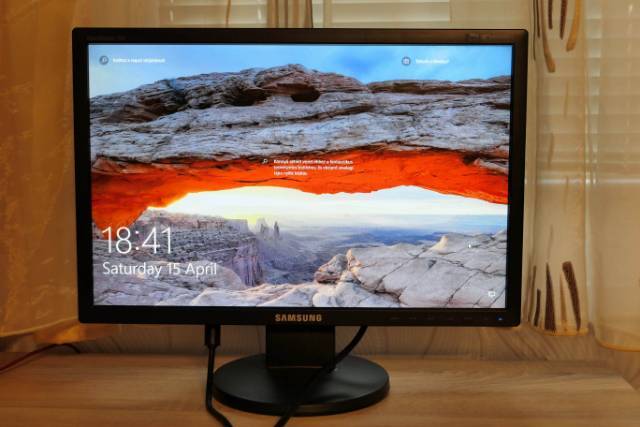 Samsung SyncMaster 943NW, 19" LCD monitor - Miskolc, Komlóstető, Szeder ...