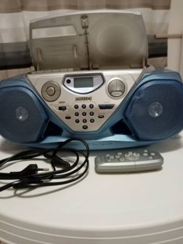 Philips hordozható CD-s Magnó kazettás Rádió eladó. - Érd - Elektronika