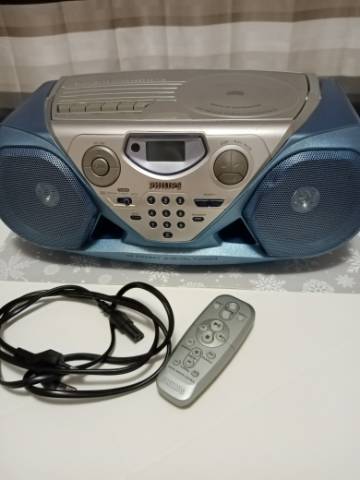 Philips hordozható CD-s Magnó kazettás Rádió eladó. - Érd - Elektronika
