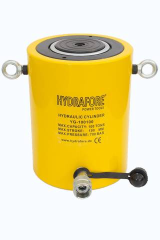 Egyszeres működésű általános hidraulikus munkahenger (100T, 100mm) (YG ...