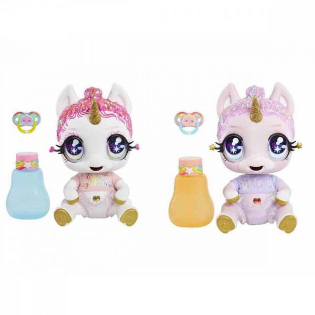 Baba MGAs Mermaze Mermaid Glitter Babyz Unicorn 21 cm Unikornis Cumi ...