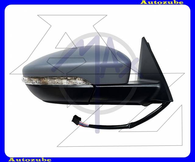 VW BEETLE 2 2011.10-2016.07 /5C/ Visszapillantó tükör jobb ...