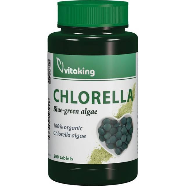 Vitaking Chlorella Blue-green alga 500mg (200) tabletta - Budapest ...