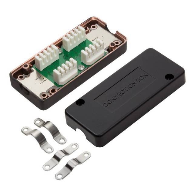 LogiLink Connection Box for shielded and unshielded installation cables ...